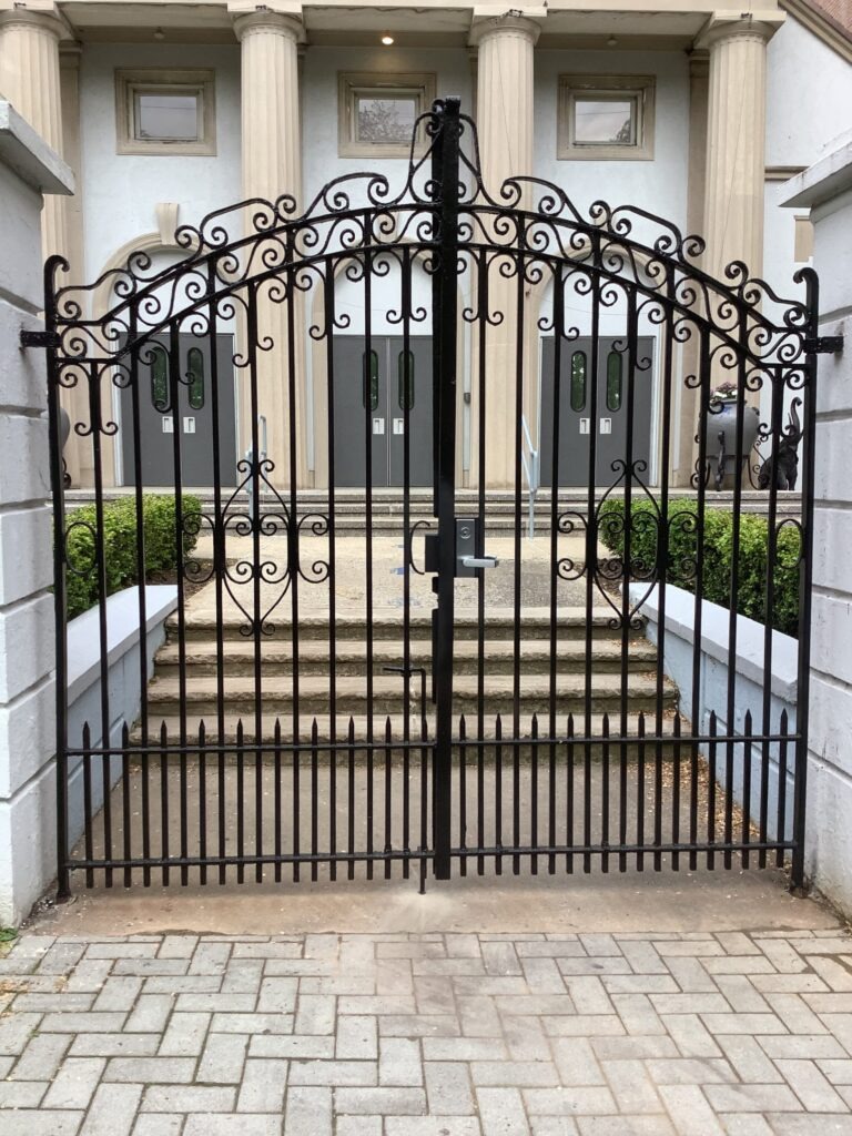 Custom Iron Gate Security for a School | Paragon Security & Locksmith