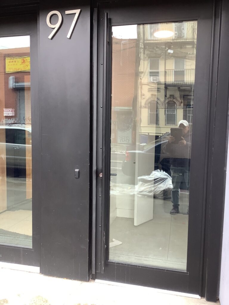 J-Bar Installation for a Residential Building | New York Locksmith